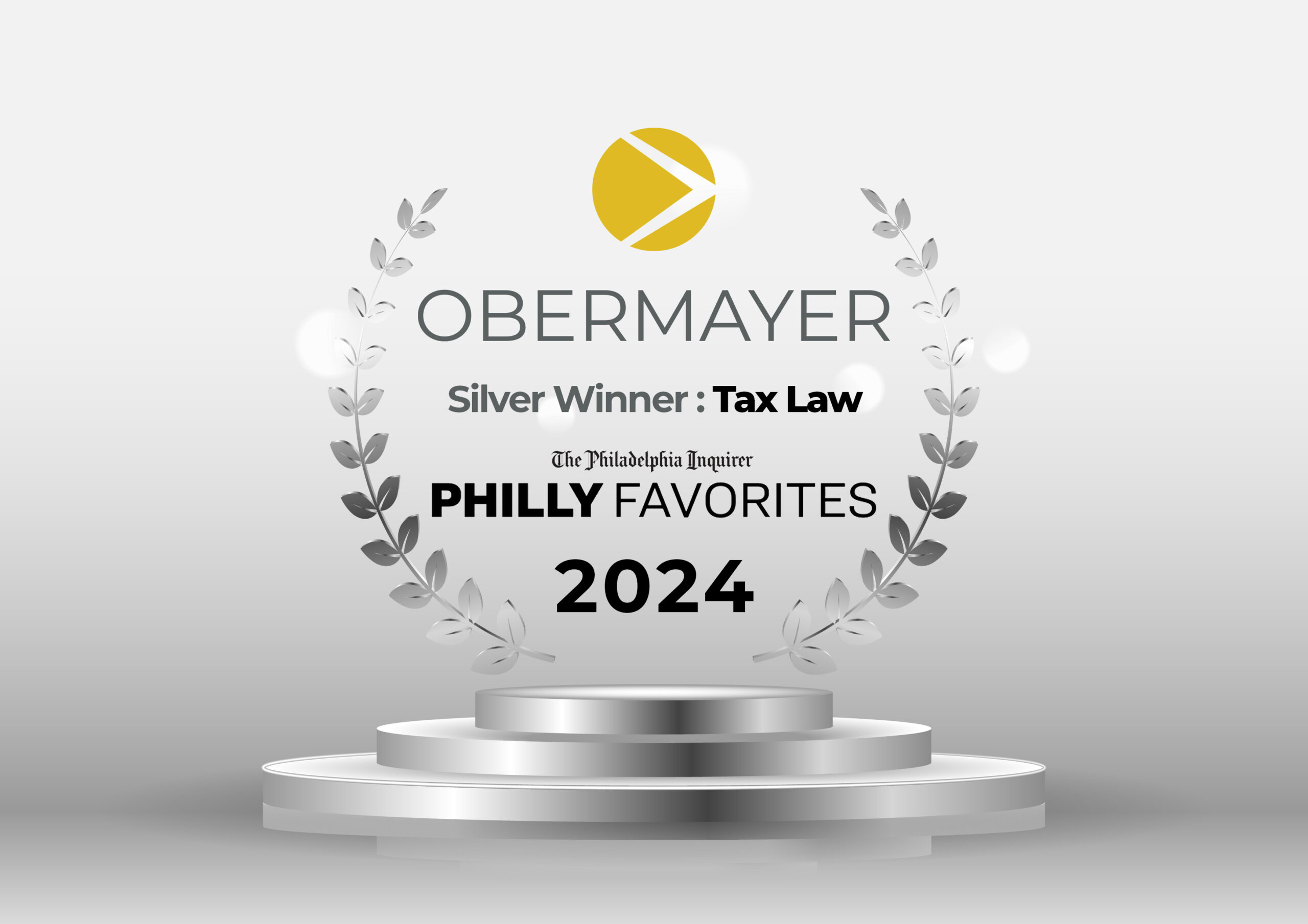 Obermayer named Silver Winner in Tax Law: Recognized in The ...