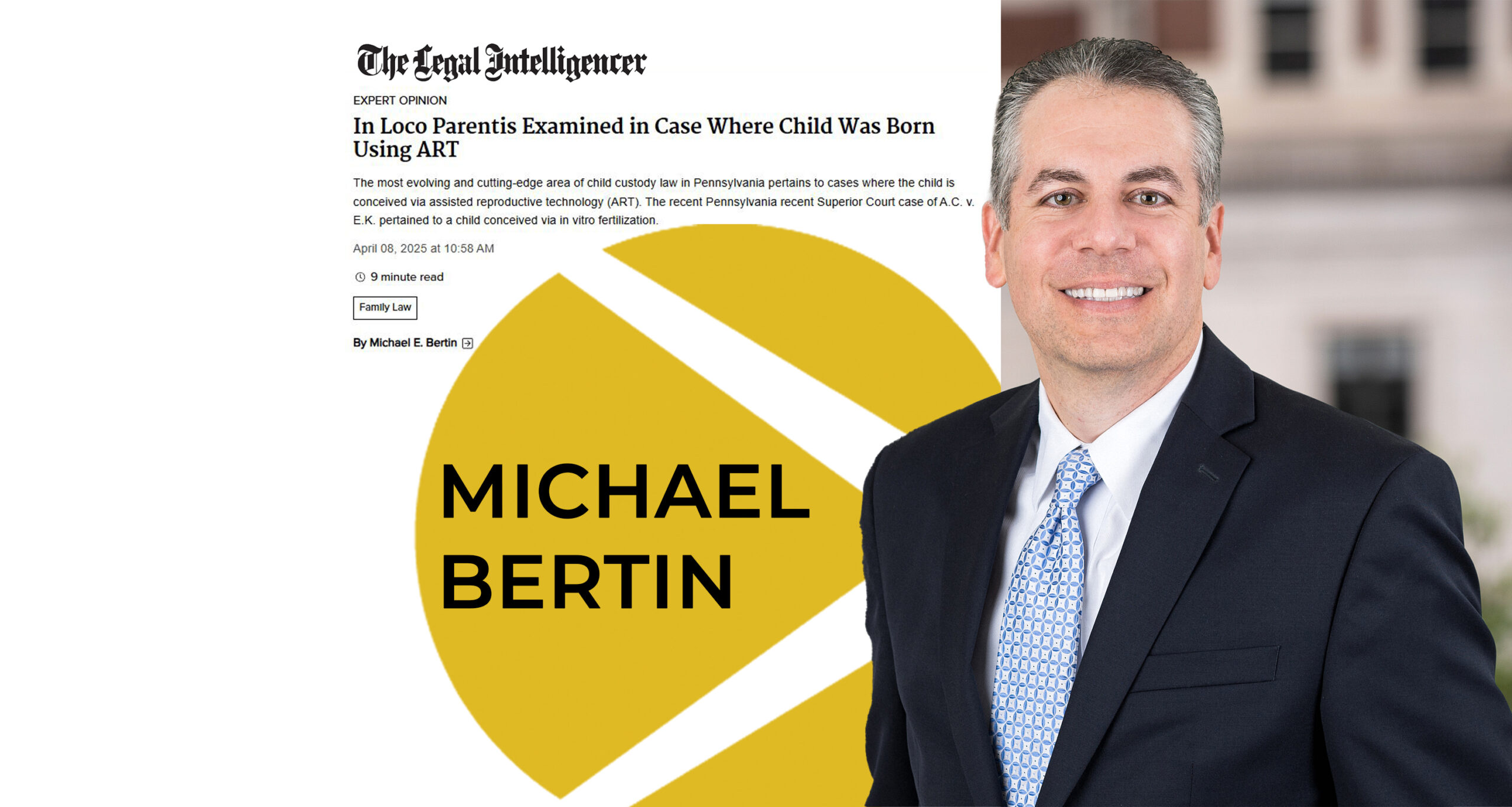 Michael Bertin Discusses the Limits of In Loco Parentis in ART-Related ...